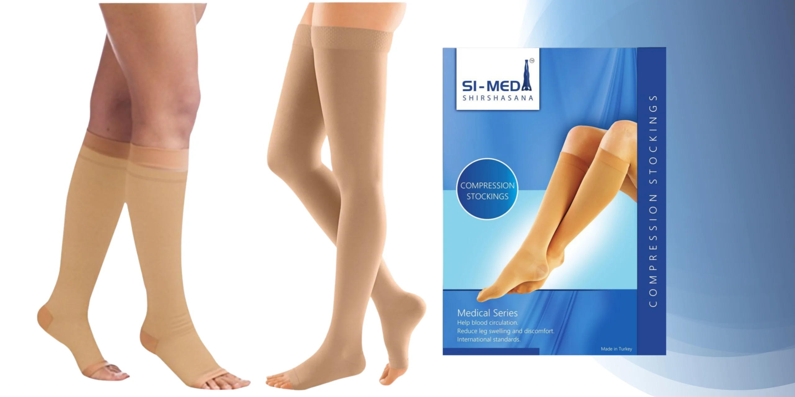 How SI Med Compression Stockings Improve Circulation